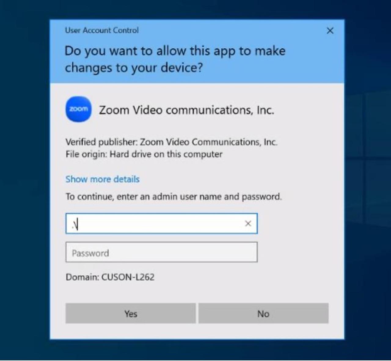 Regarding Zoom update pop-up window | CUIMC Information Technology